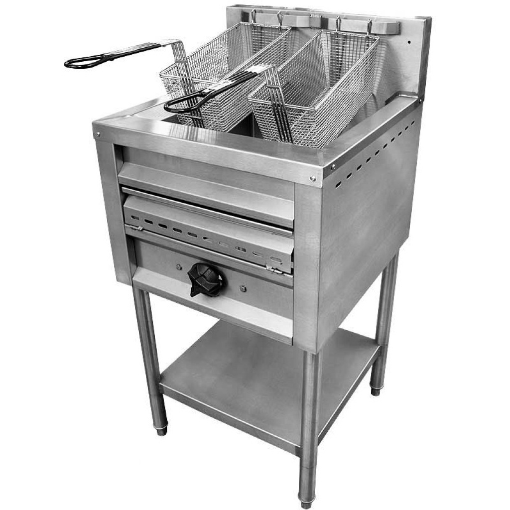 FREIDORAS INDUSTRIALES de Acero Inoxidable para restaurantes