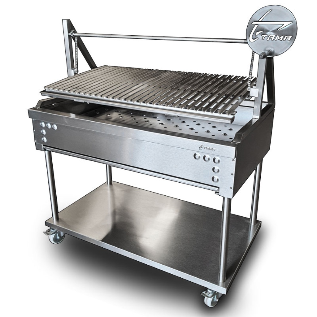 intama.mx/050 Asadores argentino TAMA carbón acero inoxidable (120×70x90cm) 77kg. - Fabricante ...