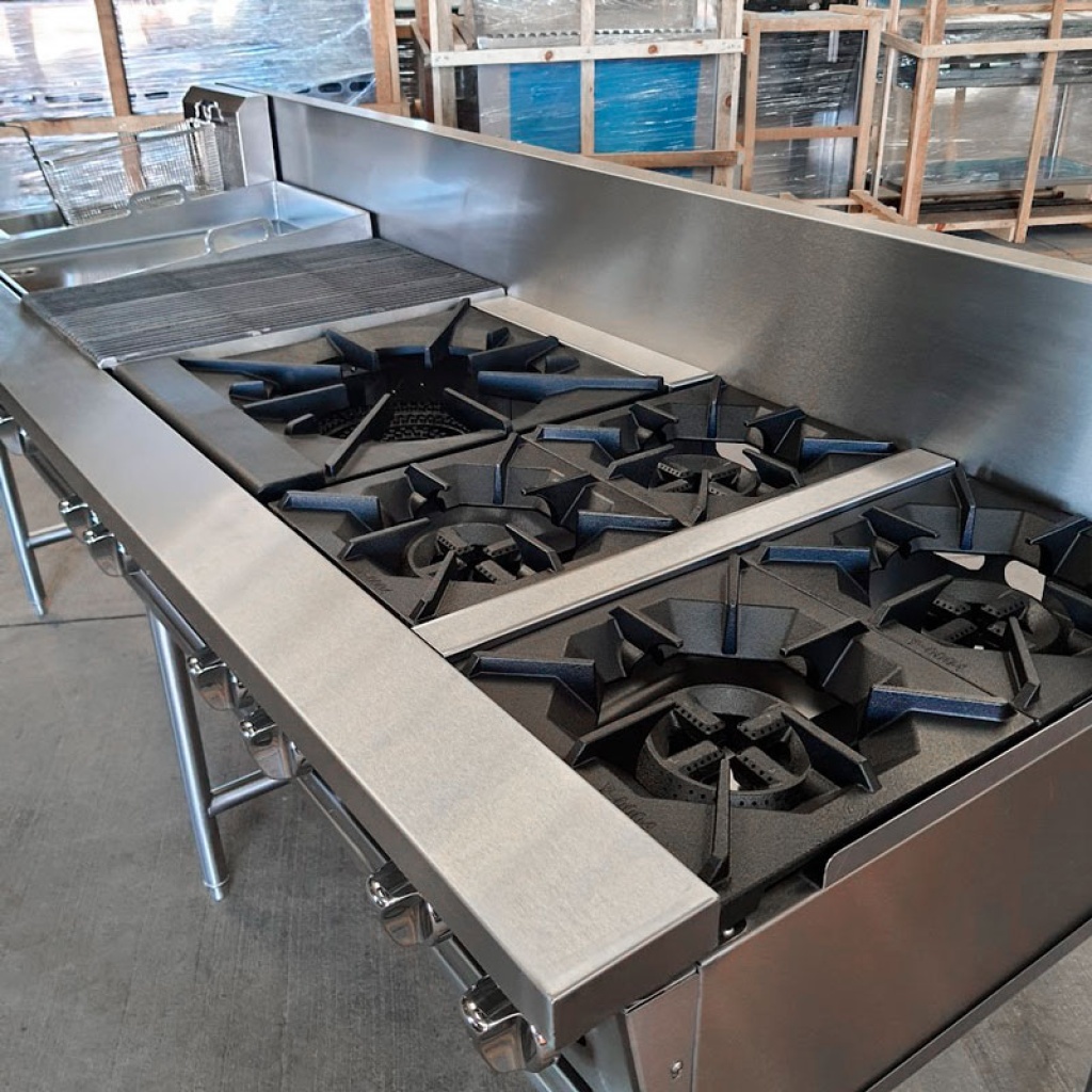 intama.mx/136 Estufa múltiple industrial master TAMA acero inoxidable ...